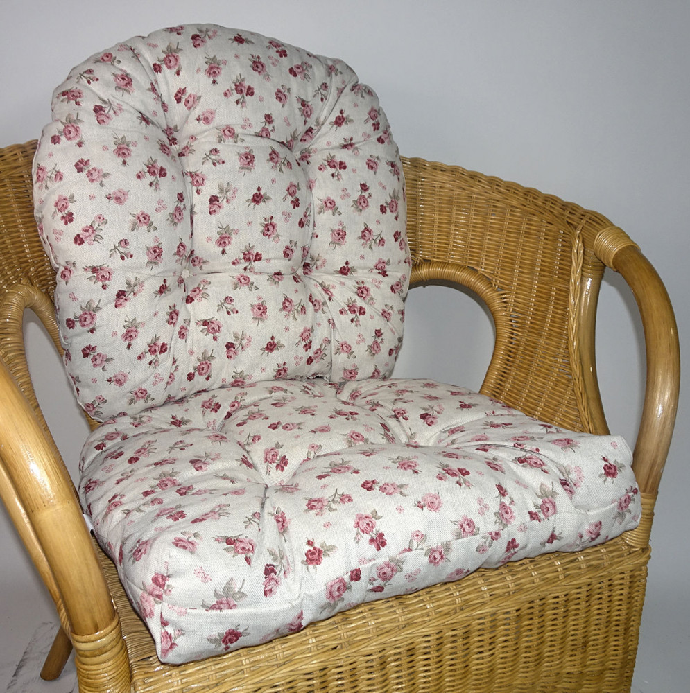 Sitzkissen Halbrund Fur Rattansessel