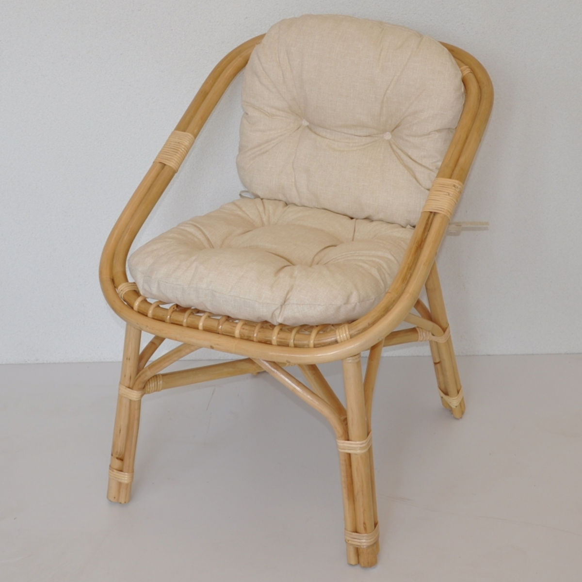 Rattani.de - Rattansessel , Rattanstuhl Modell Roberto , Rattan Natur